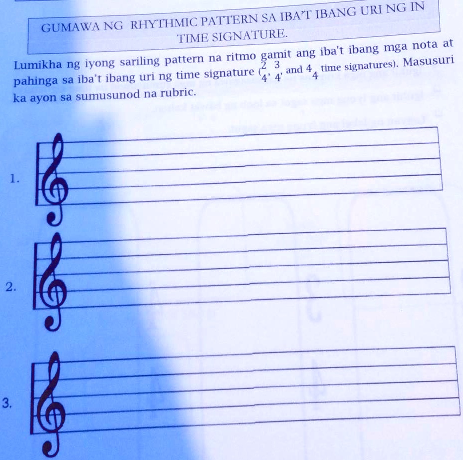 lumikha ng iyong sariling pattern na ritmo gamit ang ibat ibang mga ...