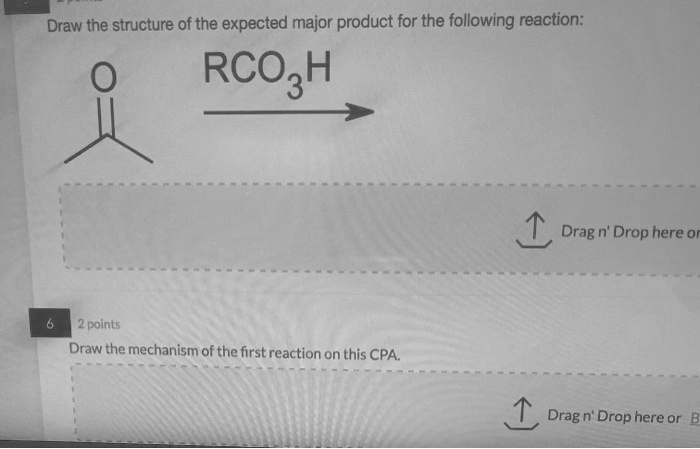 SOLVED: Draw the structure of the expected major product for the ...