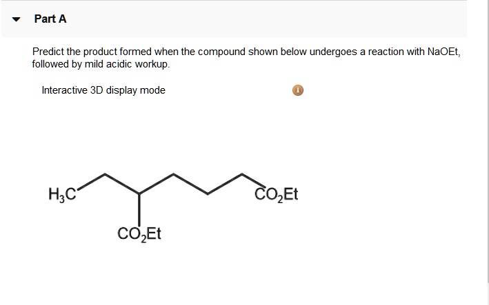 Predict the product formed when the compound shown below undergoes a ...