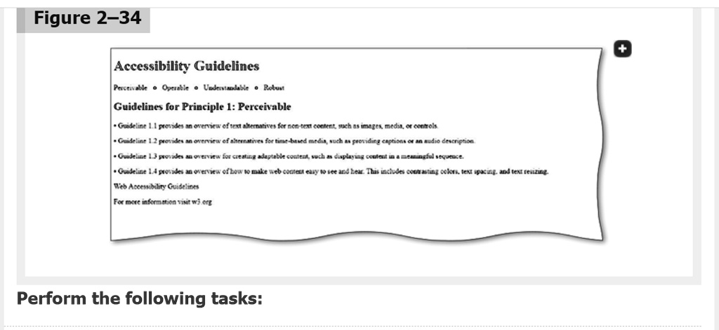 Figure 2-34 Accessibility Guidelines Perceivable • Operable ...