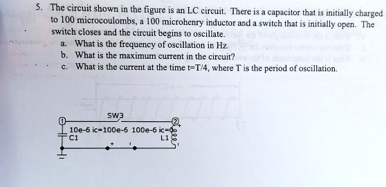The circuit shown the figure an LC circuit. There is… - SolvedLib