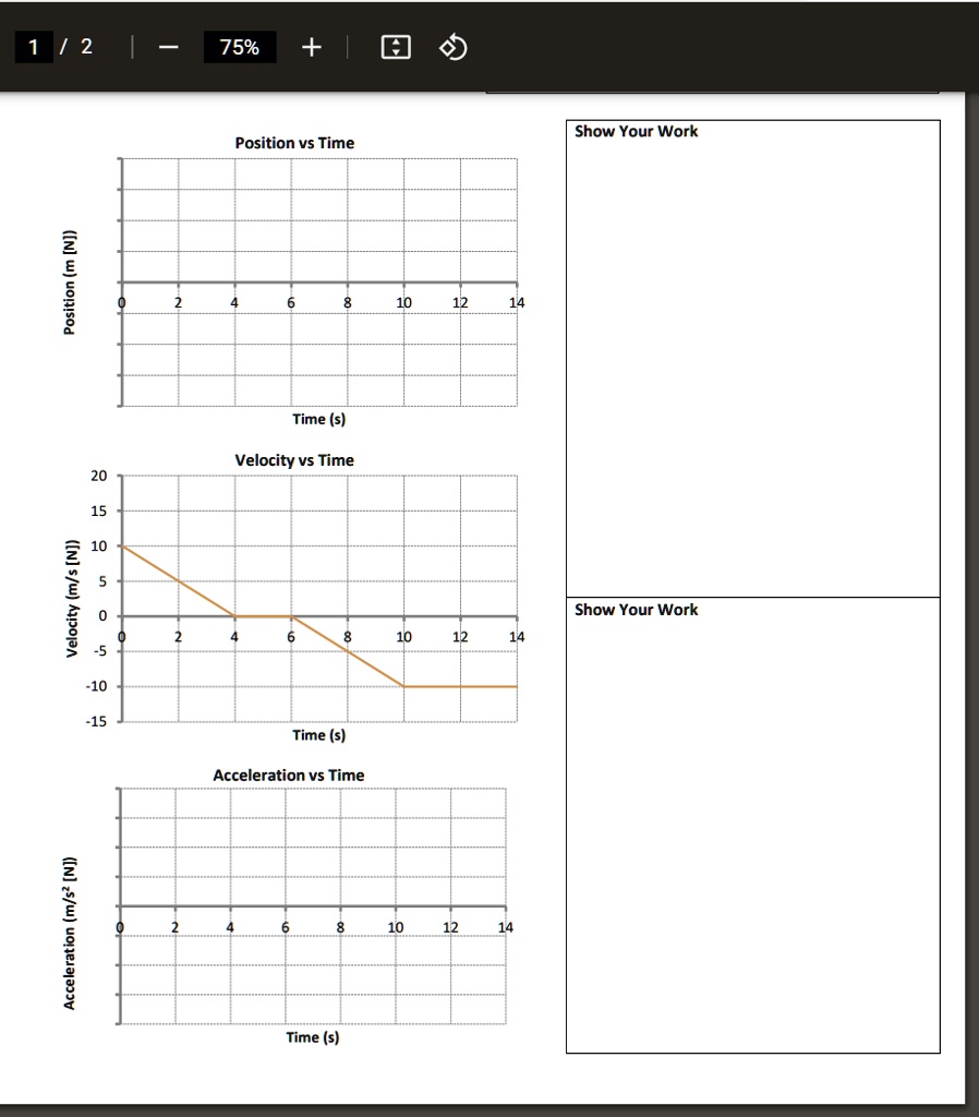 SOLVED: The following velocity-time graph shows the motion of a runner ...