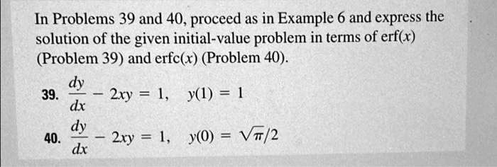 solve part 40 in microsft word in problems 39 and 40 proceed as in example 6 and express the ...