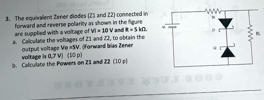 3 the equivalent zener diodes z1 and z2 connected in forward and ...