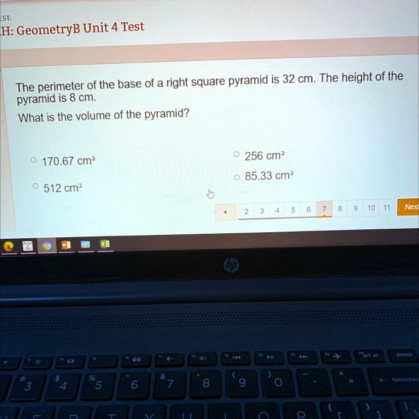 SOLVED: UNIT TEST: TVAH: Geometry B Unit 4 Test The perimeter of the ...