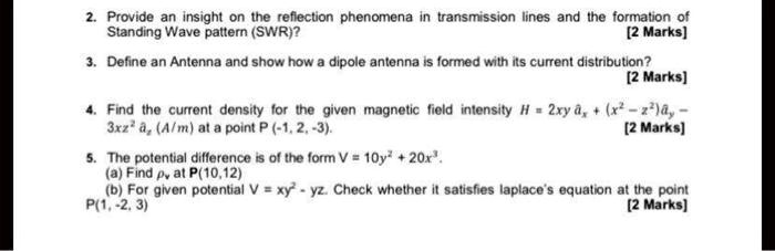 [GET ANSWER] 2. Provide an insight on the reflection phenomena in ...