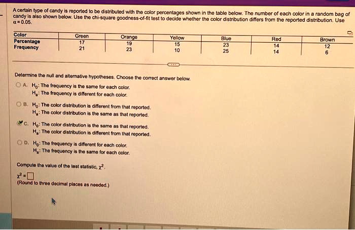 SOLVED: Texts: Helpppoppooowhat is the test statistic and the p-value ...