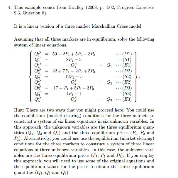 SOLVED: This example comes from Bradley (2008 9.3 Question 8). 502 ...