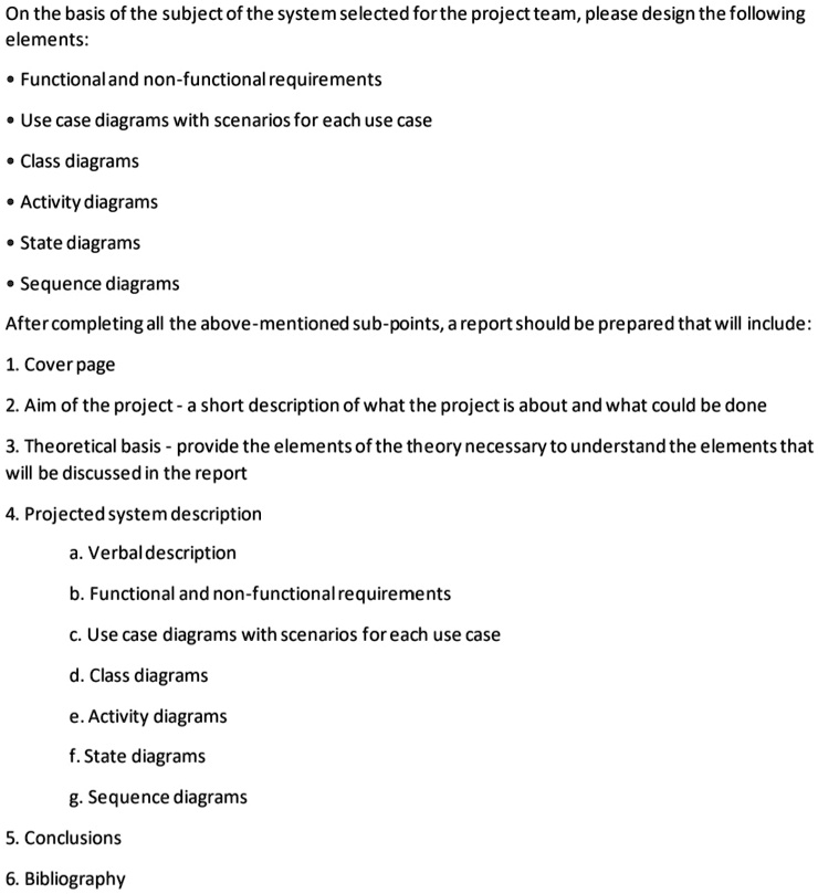 SOLVED: Texts: On the basis of the subject of the system selected for ...