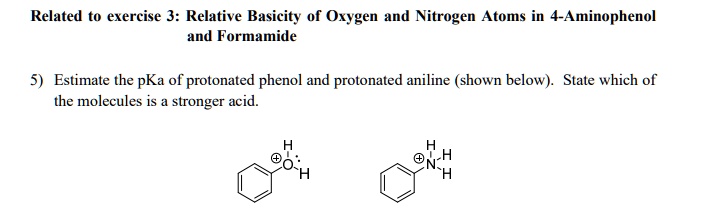 related to exercise 3 relative basicity of oxi gen and nitrogen atoms ...