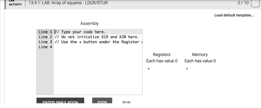 SOLVED: Texts: Please give me the code, registers, and memory values ... SOLVED: Texts: Please give me the code, registers, and memory values ...
