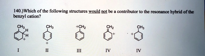 SOLVED: 140.) Which of the following structures would not be ...