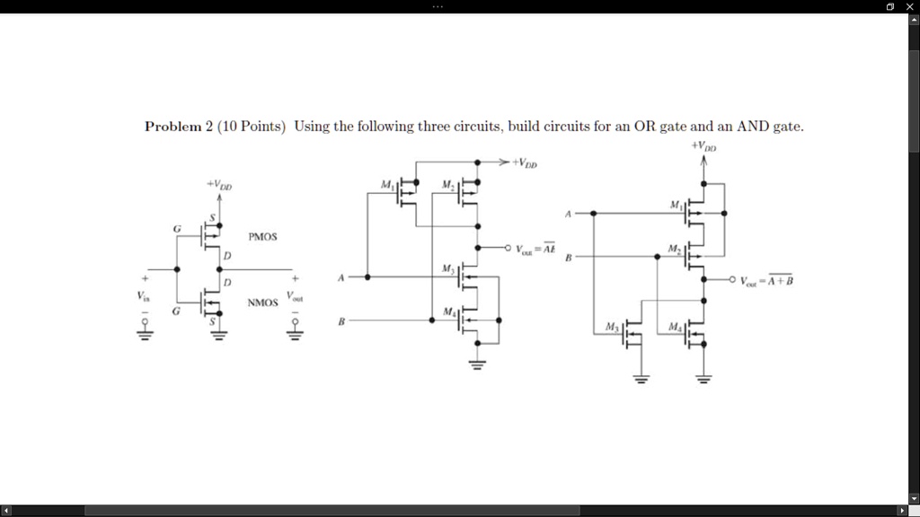 problem 2 10 points using the following three circuitsbuild circuits ...