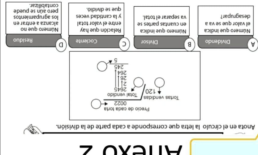 SOLVED: Anota en el círculo la letra que corresponde a cada parte de la ...