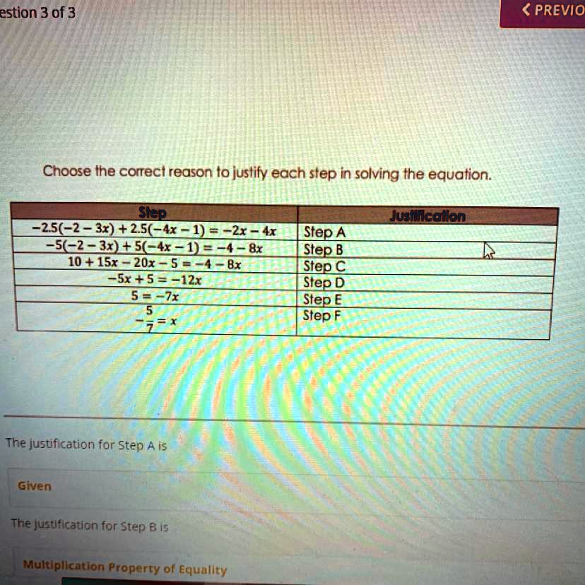 SOLVED: "Help please Options: Given Addition property of equality ...