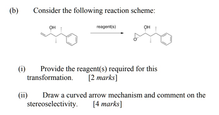 SOLVED: (b) Consider the following reaction scheme: OH (eagentis) OH Provide the reagent(s ...