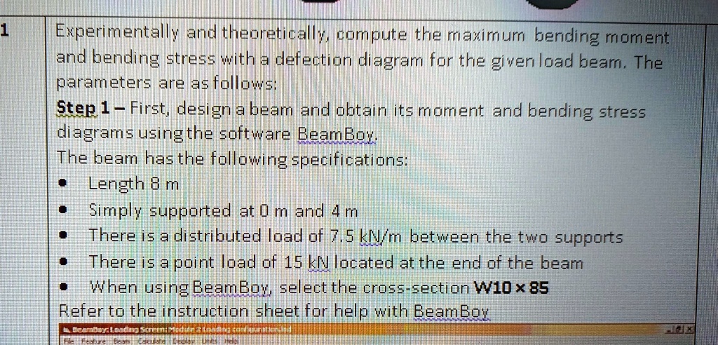 SOLVED: Texts: Experimentally and theoretically, I compute the maximum ...