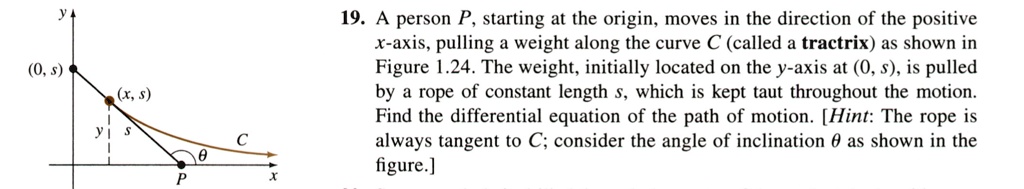 [GET ANSWER] 19 a person p starting at the origin moves in the ...