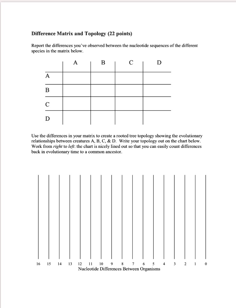 VIDEO solution: Report the differences you have observed between the ...