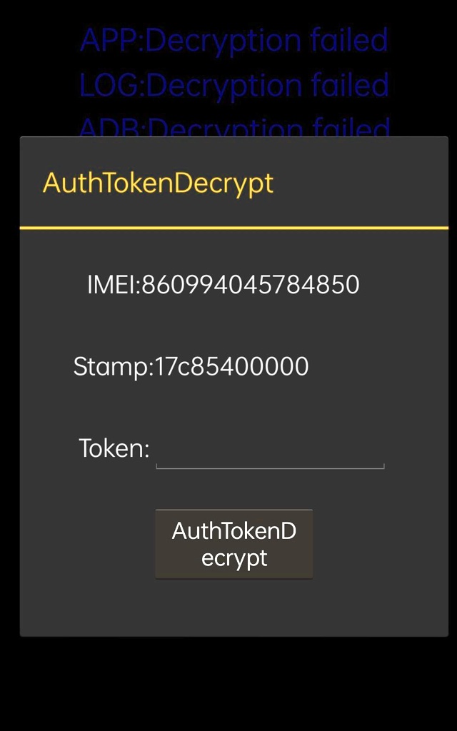 SOLVED: What is the token of this Oppo F11 Pro? APP Decryption failed ...