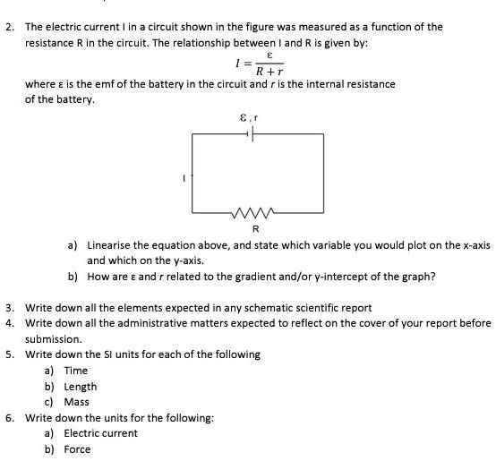 SOLVED: Texts: 2. The electric current I in a circuit shown in the ...