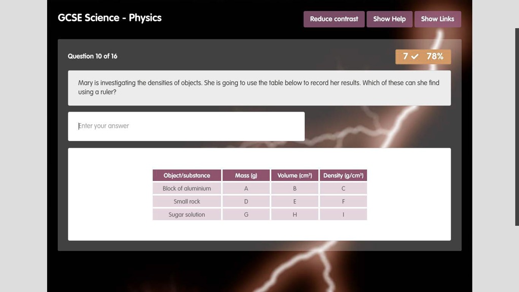 SOLVED: Mary is investigating the densities of objects. She is going to ...