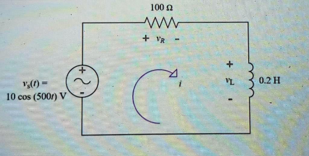 SOLVED: Could you help me? Find the phasors for the current and for the voltages of the circuit ...