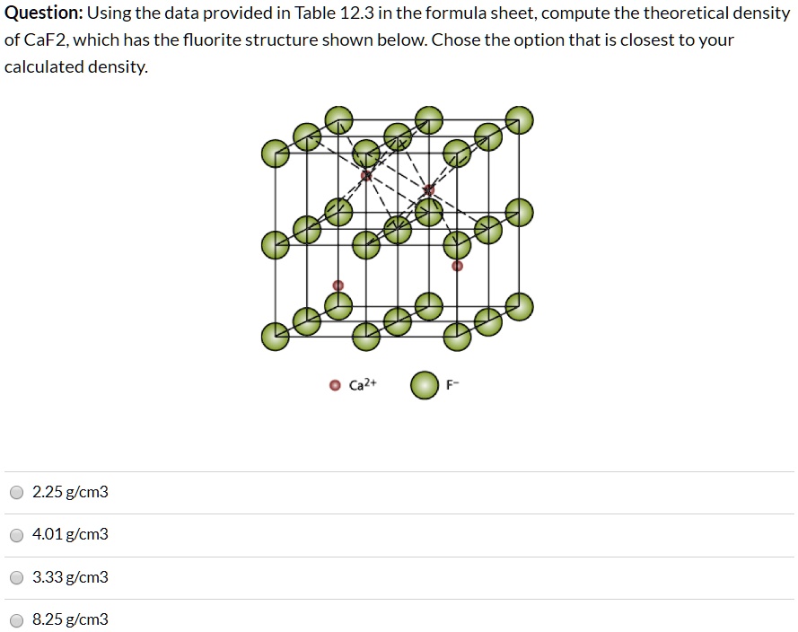 Question: Using the data provided in Table 12.3 in the formula sheet ...