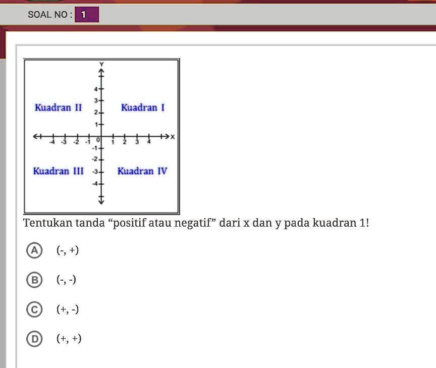 SOLVED: HELP gw GK tau MTK :) SOAL NO Kuadran II Kuadran Kuadran III ...