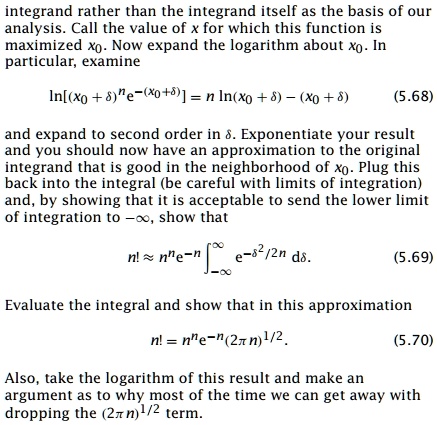 SOLVED: Integrate rather than the integrand itself as the basis of our analysis. Call the value ...