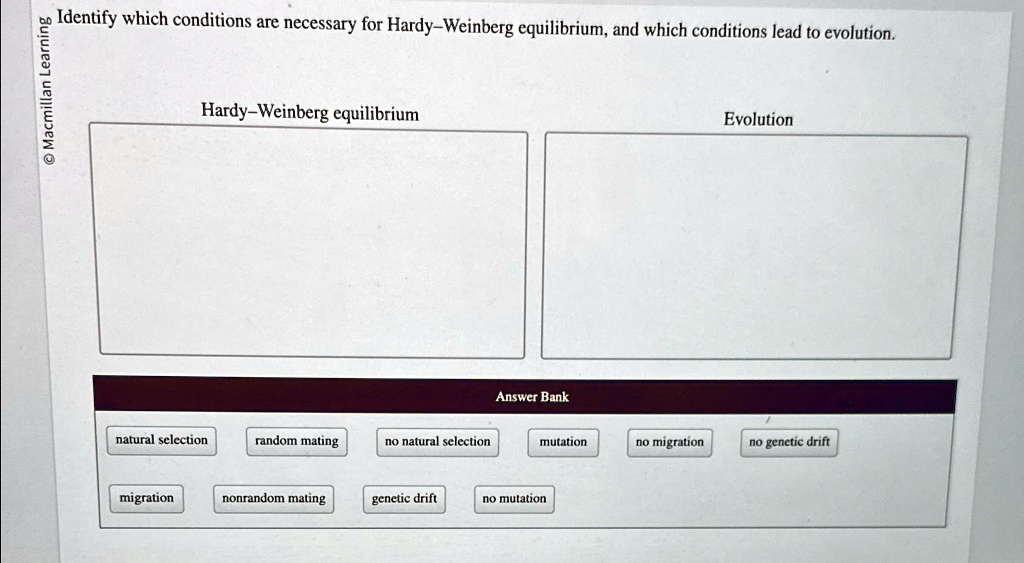 SOLVED: (infty )^(infty ) Identify which conditions are necessary for ...