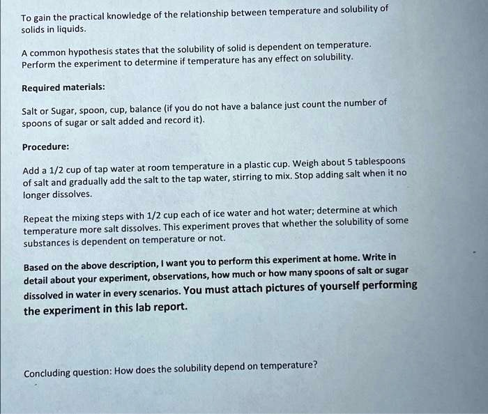 To gain the practical knowledge of the relationship between temperature ...
