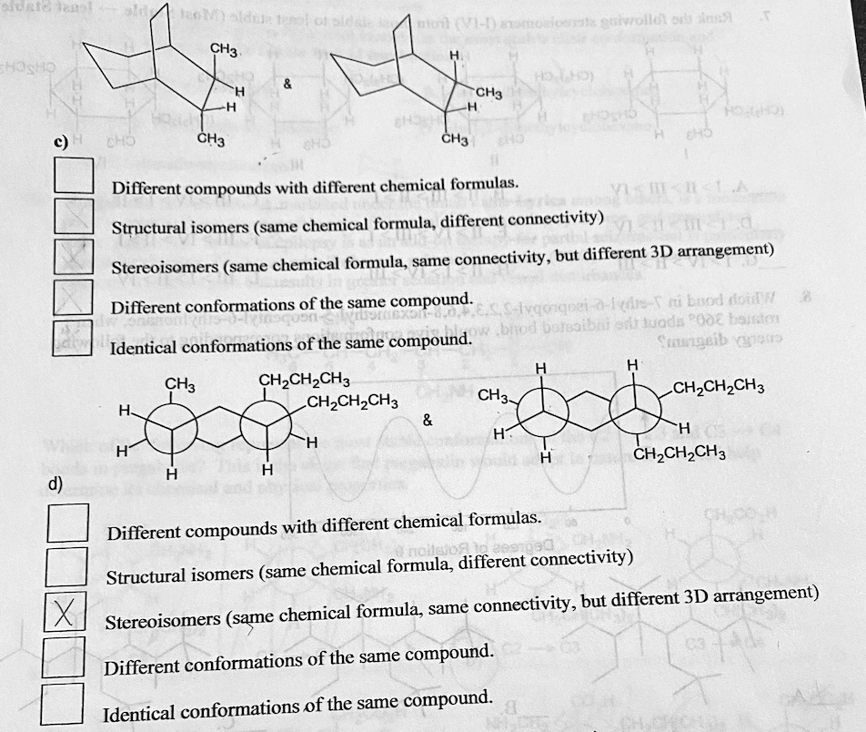 ollo ch3 ch3 ch3 different compounds with diflerent chemical formulas structural isomers same ...
