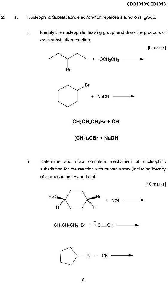 cdb1013ceb1013 nucleophilic substitution electron rich replaces ...