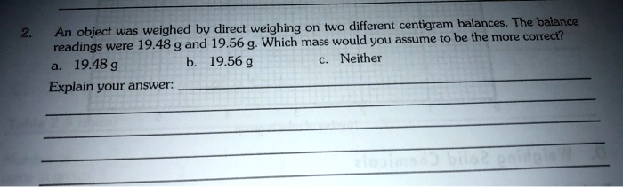 two different centigram balances the balance an object was weighed by ...