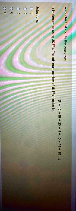 A counter that counts the sequence: (5 →10 →15 →20 →5 →10 →15 →20 ...