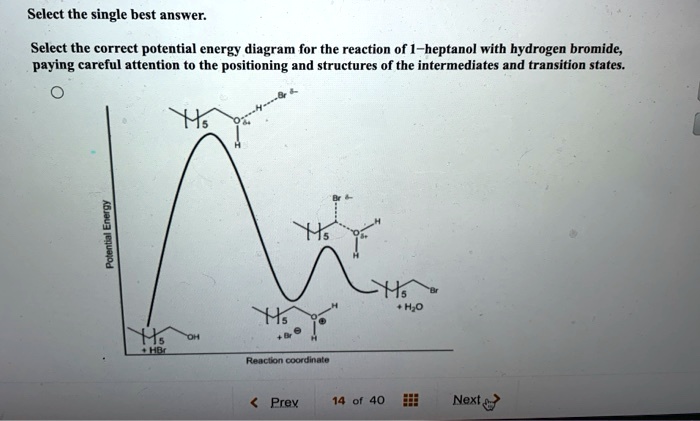 SOLVED: Select the single best answer: Select the correct potential ...