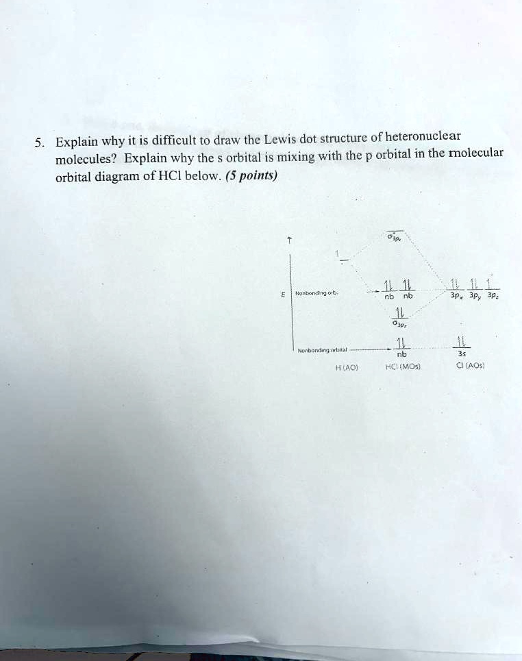 SOLVED: Explain why it is difficult to draw the Lewis dot structure of ...