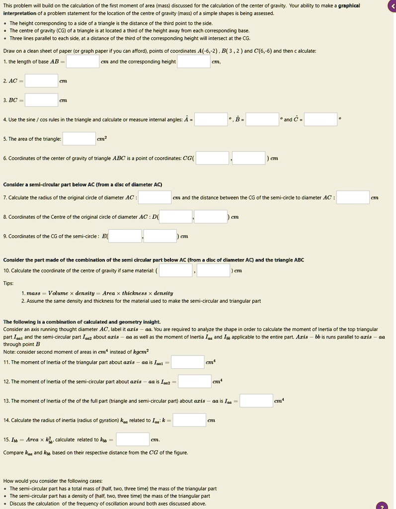 SOLVED: Texts: This problem will build on the calculation of the first ...
