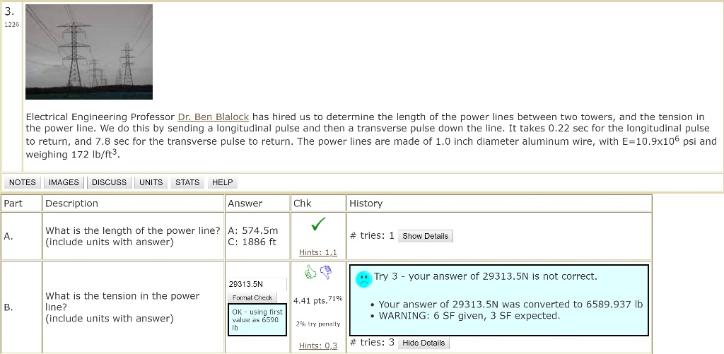 SOLVED: 1226 Electrical Engineering Professor Dr Ben Blalock has hired ...