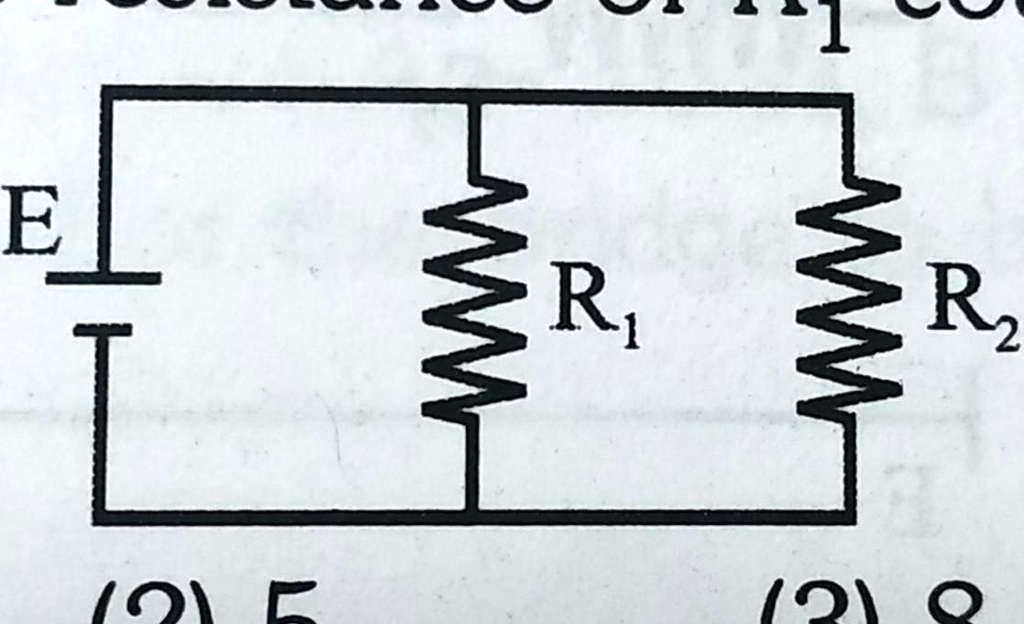 resistors r1 and r2 have an equivalent resistanceof 6 ohms when connected in the circuit ...