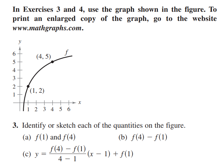 SOLVED: In Exercises 3 and 4 , use the graph shown in the figure. To ...