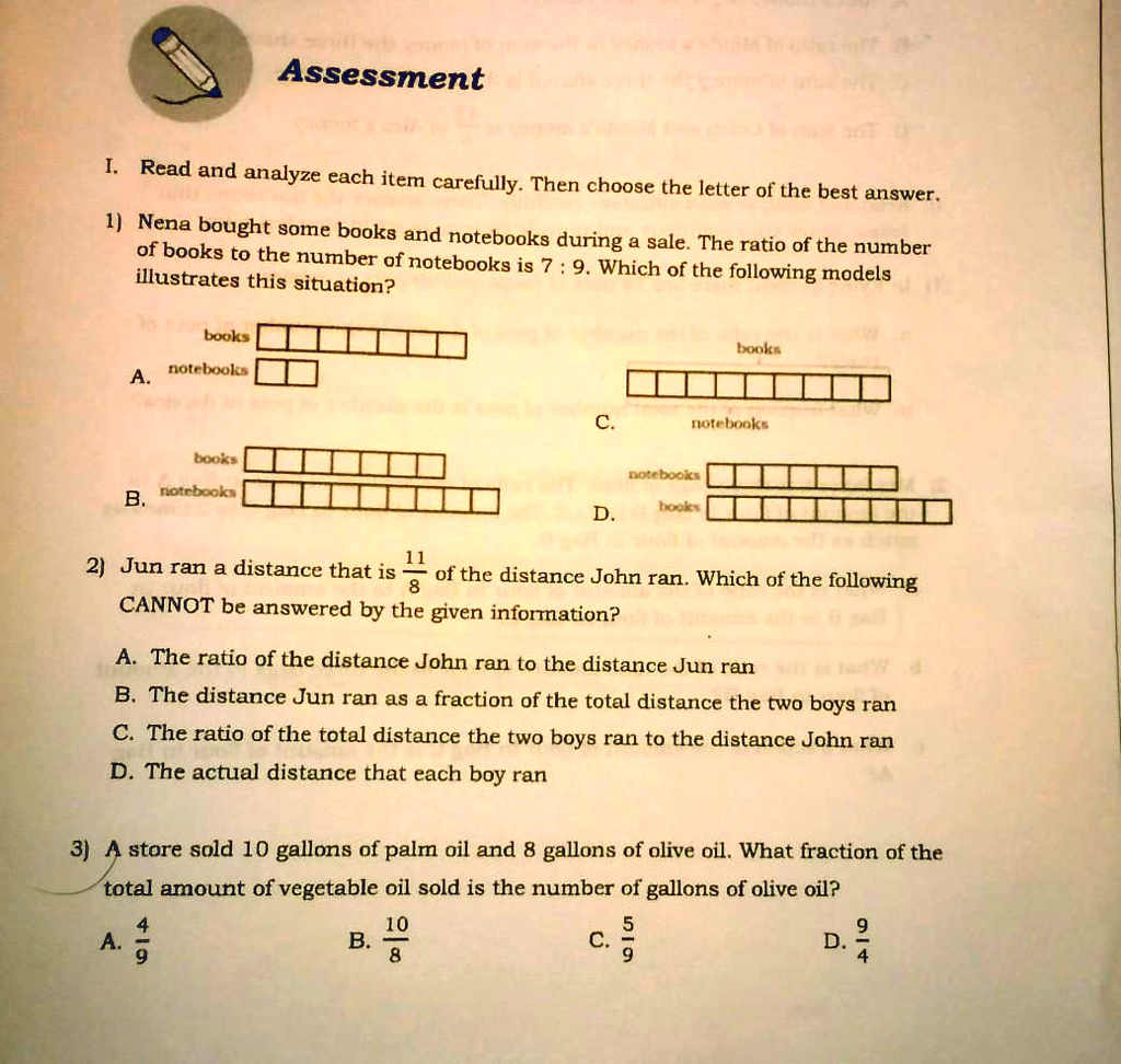 SOLVED: Matinong sagot lang po please po asap. Assessment Read and analyze each item carefully ...