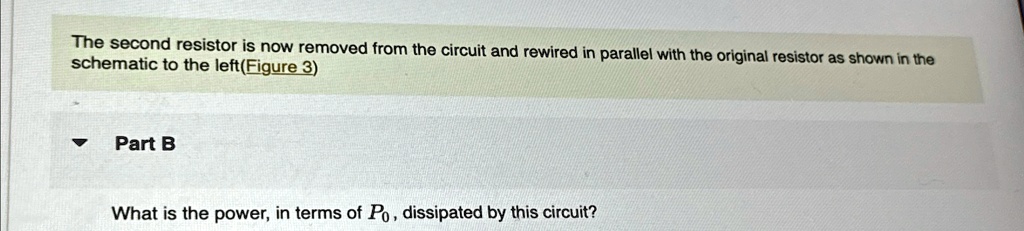 The second resistor is now removed from the circuit and rewired in ...