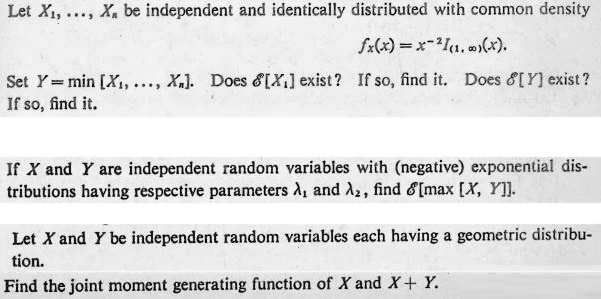 SOLVED: Let X,, Xa be independent and identically distributed with common density fxk) =r-21. o ...
