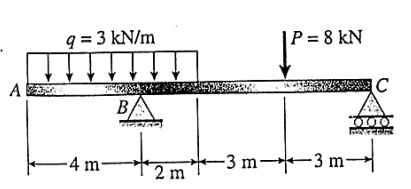 SOLVED: A beam with a square section (200 mm x 200 mm) is subjected to ...