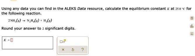 Using any data you can find in the ALEKS Data resource, calculate the ...