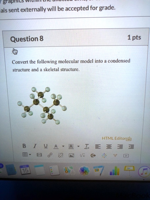 SOLVED: grapiics als sent externally will be accepted for grade: Question 8 1pts Convert the ...