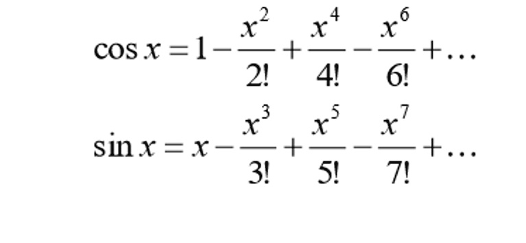Using java:: Write a program which uses two methods sine() and cosine ...
