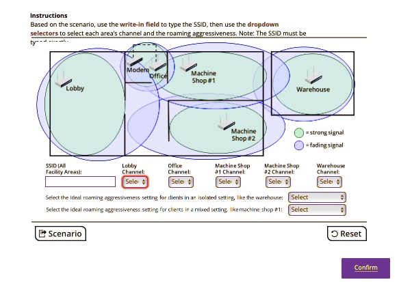 Instructions Based on the scenario, use the write-in field to type the ...